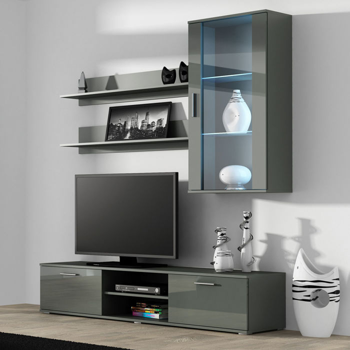 Simple witryna wisząca, High Glossy Furniture - Meble - sklep meble.pl