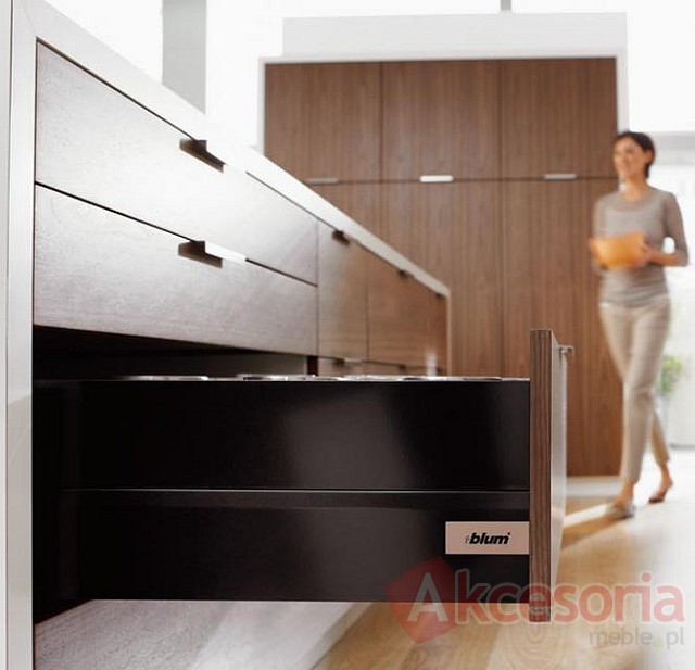 TANDEMBOX Intivo, BOXCAP do dł. 400mm, Brunatno-Czarny, Blum ...