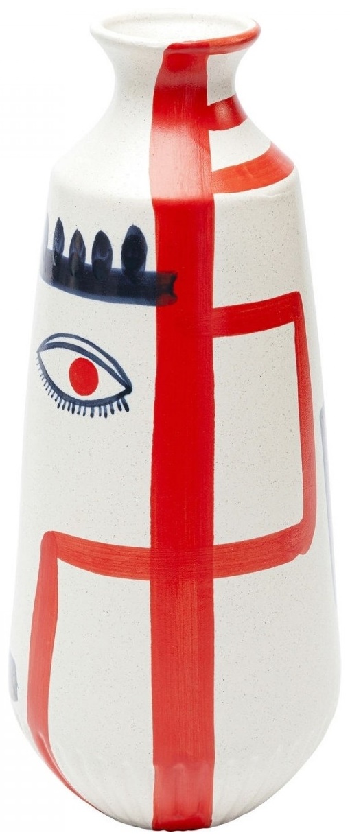 Wazon z grafiką kolorowy 38 cm, Kare Design - Wyposażenie wnętrz ...