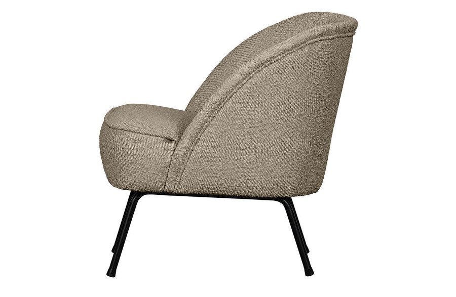 Fotel VOGUE - bouclé beżowy, Be Pure - Meble - sklep meble.pl